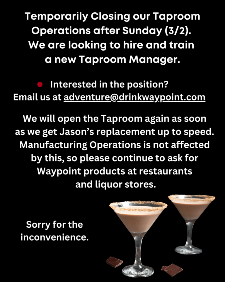 Waypoint Spirits – Where's your Waypoint